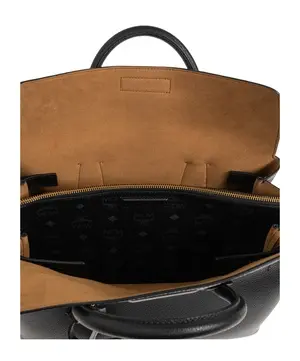 Mcm Medium Milla Tote Bag - Black