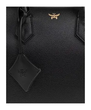 Mcm Medium Milla Tote Bag - Black