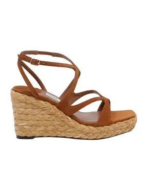 JIMMY CHOO Ayla 85mm Wedge Sandals