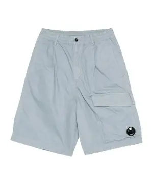 C.P. COMPANY Micro Reps Lens Boxy Shorts - Gray