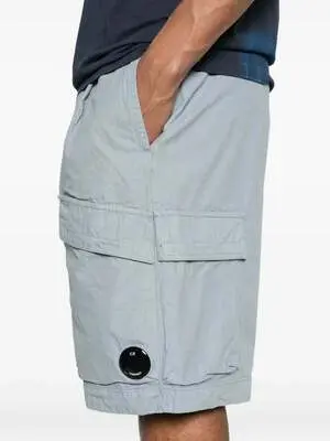 C.P. COMPANY Micro Reps Lens Boxy Shorts - Gray