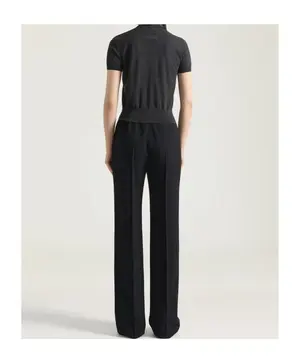 Givenchy Short-sleeved Crew Neck Sweater - Black
