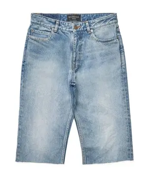 Balenciaga Slim Denim Shorts