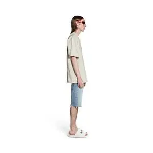 Balenciaga Slim Denim Shorts