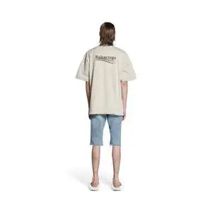 Balenciaga Slim Denim Shorts