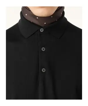 Loro Piana Wish Short-sleeved Polo Shirt - Black