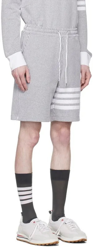 Thom Browne 4-bar Stripe Track Shorts