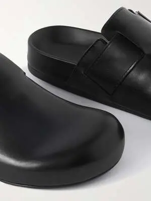 Loewe Ease Buckle Mule In Vegetable-tanned Calfskin