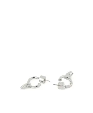 COACH Star Drop Earrings - White