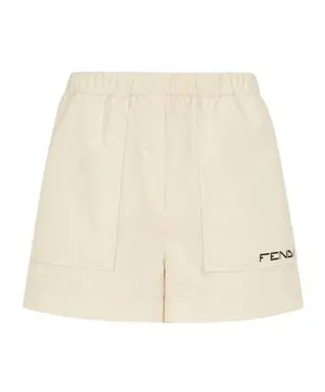 Fendi Logo Shorts For Women