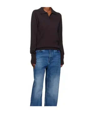 Studio Nicholson Sark Knit Polo Shirt