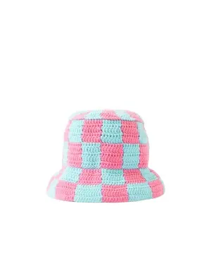 Burberry Crochet Fisherman's Hat - Pink