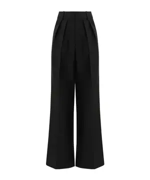 Zimmermann Pleated Wool Wide-leg Pants
