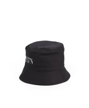 Valentino Garavani Vltn Printed Bucket Hat - Black