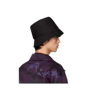 Valentino Garavani Vltn Printed Bucket Hat - Black
