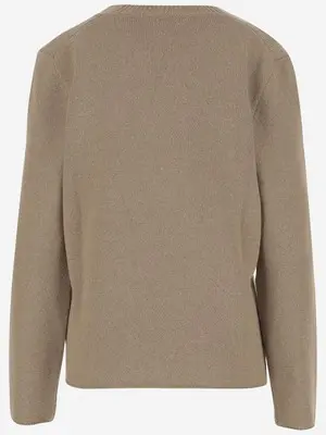 THE ROW Jhaio Sweater - Light Brown