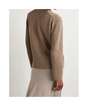 THE ROW Jhaio Sweater - Light Brown