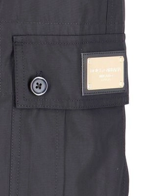 Dolce & Gabbana Logo Plaque Cargo Pants