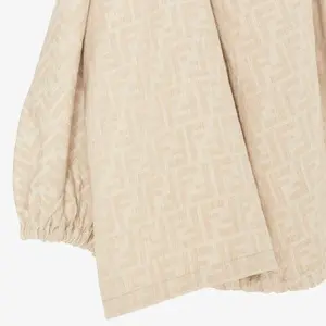 Fendi Ff Detailed Drawstring Jacket