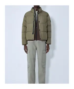 Stone Island Stand Collar Padded Down Jacket - No