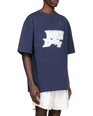 We11Done Logo Details Short-sleeved T-shirt