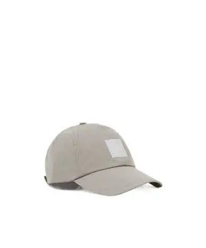 Stone Island Logo Patch Baseball Cap - Off-white