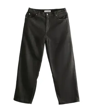 Our Legacy Vast Cut Jeans In Italian Denim - Dark Brown