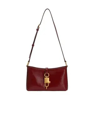 Dolce & Gabbana Lock Shoulder Bag - Red