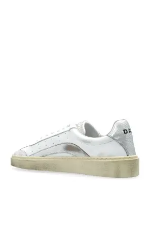 Dsquared2 Distressed Lace-up Sneakers - White