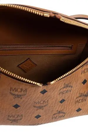 Mcm Diamant 3d Shoulder Bag - Brown