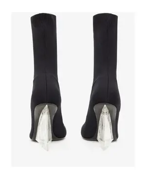 Alexander McQueen Heeled Stretch Sock Boots