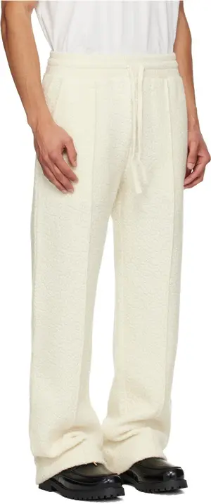 Casablanca Logo-patch Drawstring Track Trousers - White