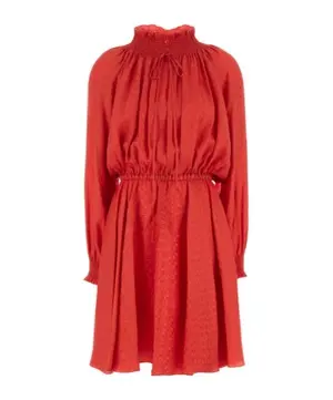 Fendi Ff Motif Mini Dress
