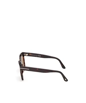 TOM FORD Butterfly Frame Sunglasses - Brown