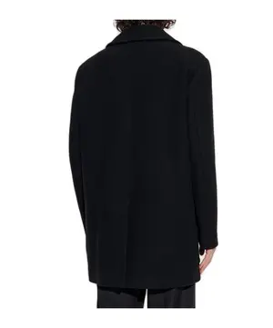 MAISON MARGIELA Double-breasted Coat - Black