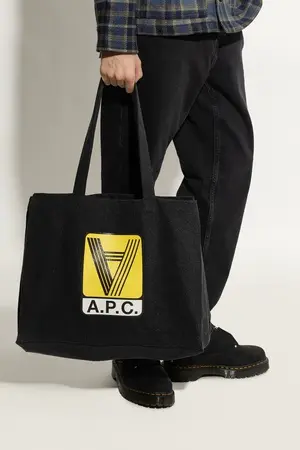 A.p.c. Diane Logo Printed Tote Bag