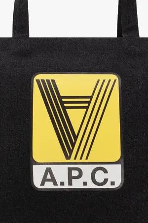 A.p.c. Diane Logo Printed Tote Bag