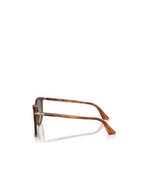 Persol Rectangle-frame Sunglasses With Colored Lenses - Green