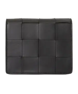 Bottega Veneta Mini Cassette Shoulder Bag - Black