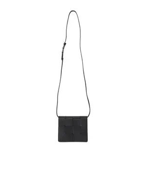 Bottega Veneta Mini Cassette Shoulder Bag - Black