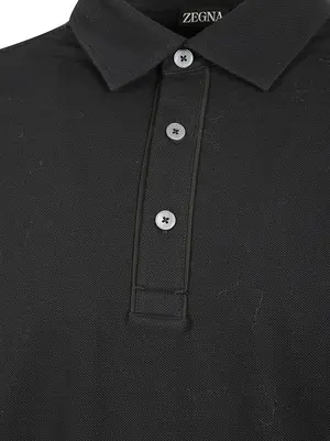 Zegna Buttoned Polo Shirt