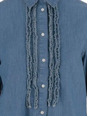 Aspesi Long-sleeved Shirt With Frills