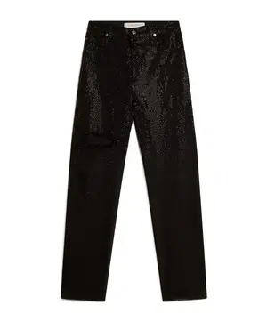 Golden Goose Black Wash Jeans For Women
