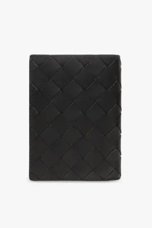 Bottega Veneta Open Wallet - Black