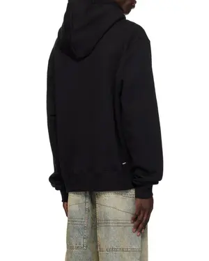 Amiri Logo Printed Hoodie - Black