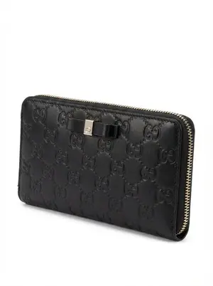 Gucci Bow Zipper Wallet