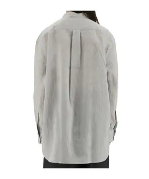 Studio Nicholson Dilys Striped Shirt - Gray