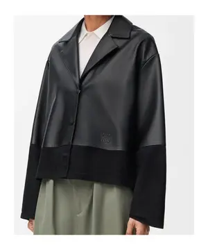 Loewe Paneled Button-up Blouse