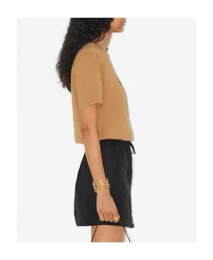 Burberry Equestrian Knight Printed Crewneck T-shirt