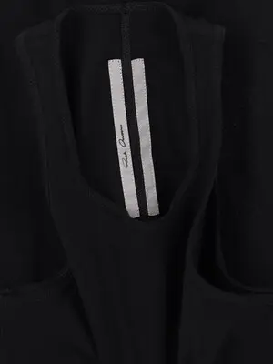 Rick Owens Sleeveless Ribbed Tank Top - Black